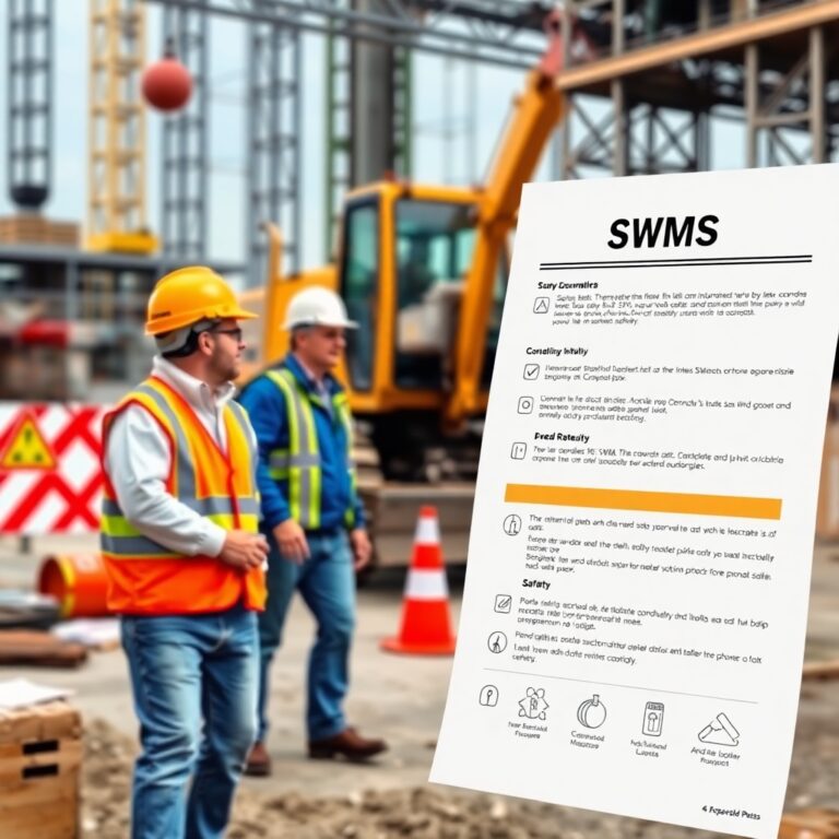 What Are SWMS And How Do I Write 1 Using A Free Template? | Safe-R Outcomes